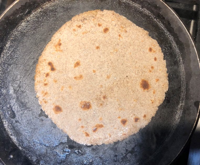 Dark Rye Roti - Close the Cooks