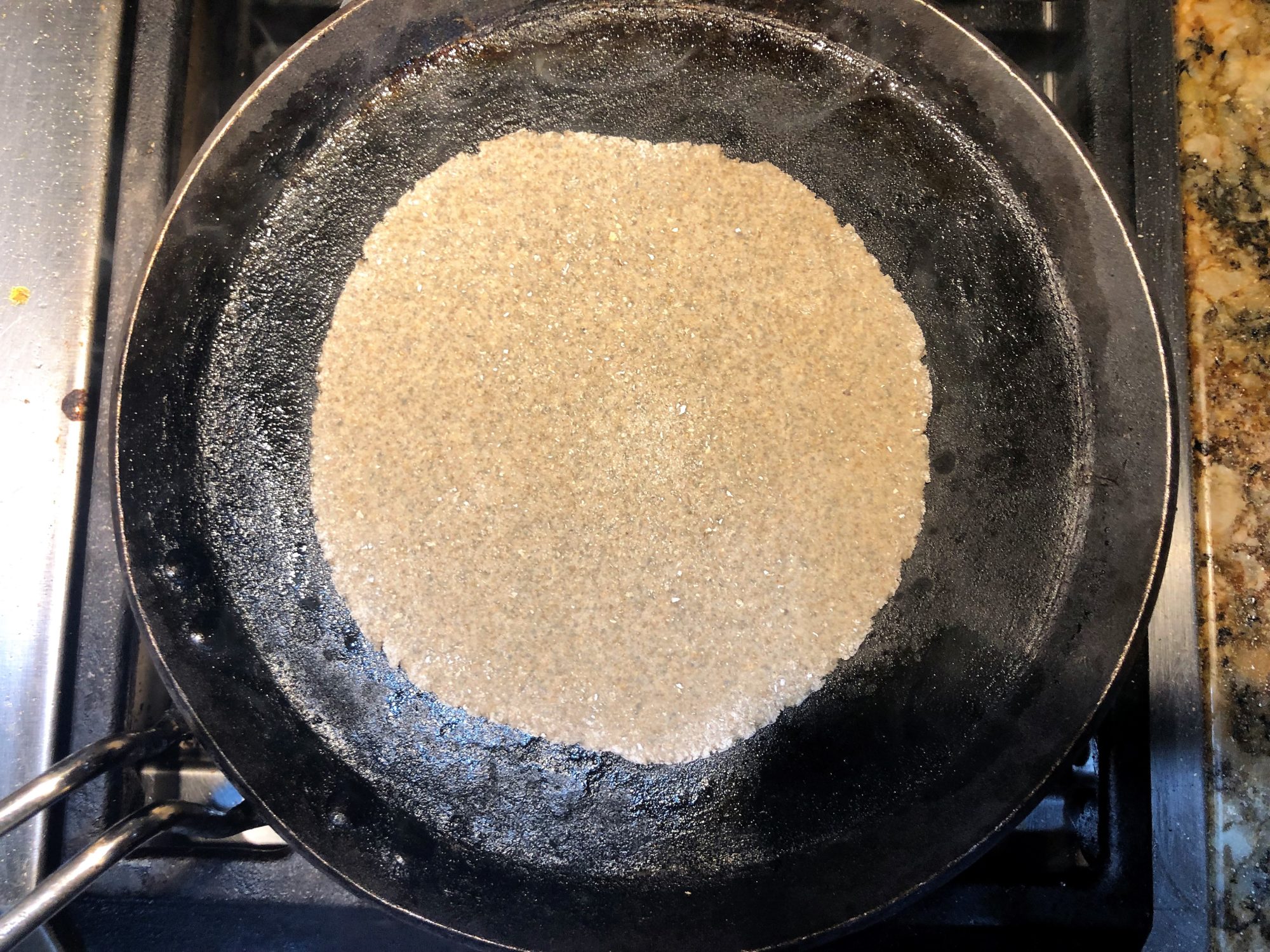 Dark Rye Roti - Close the Cooks