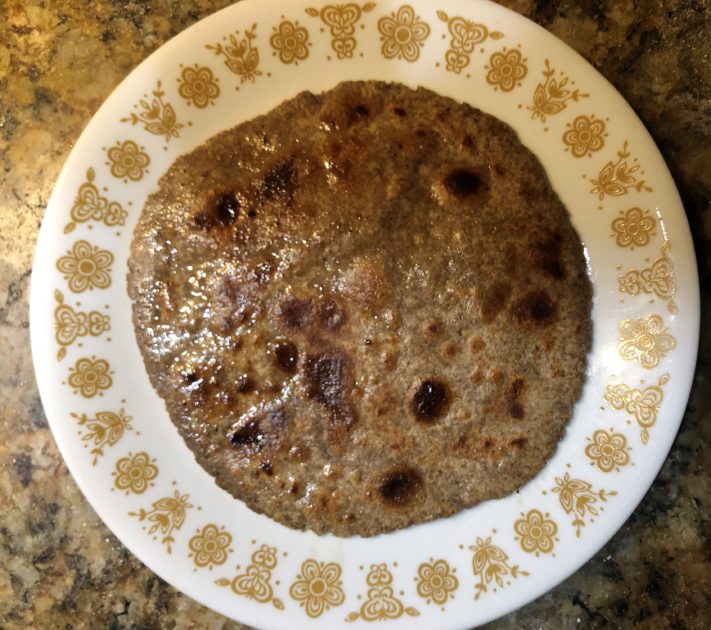 Dark Rye Roti - Close the Cooks